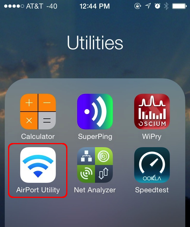Using Discovery Software, Illustrated (with iOS Airport Utility)