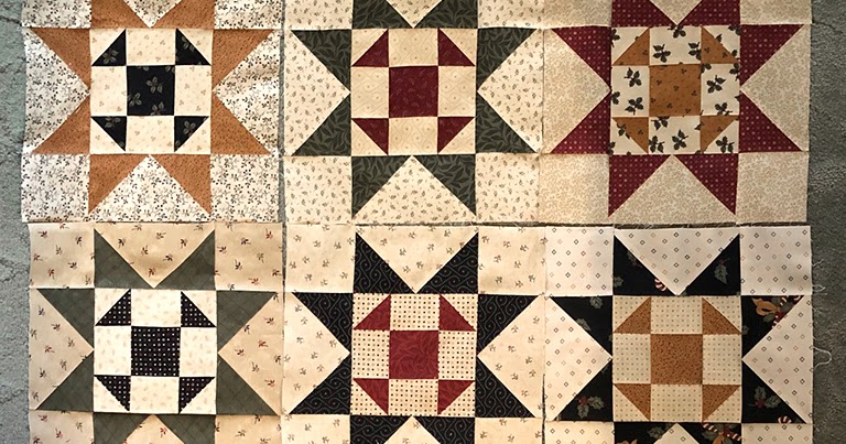 Kansas Troubles Quilters: Star Cluster Quilt-a-Long