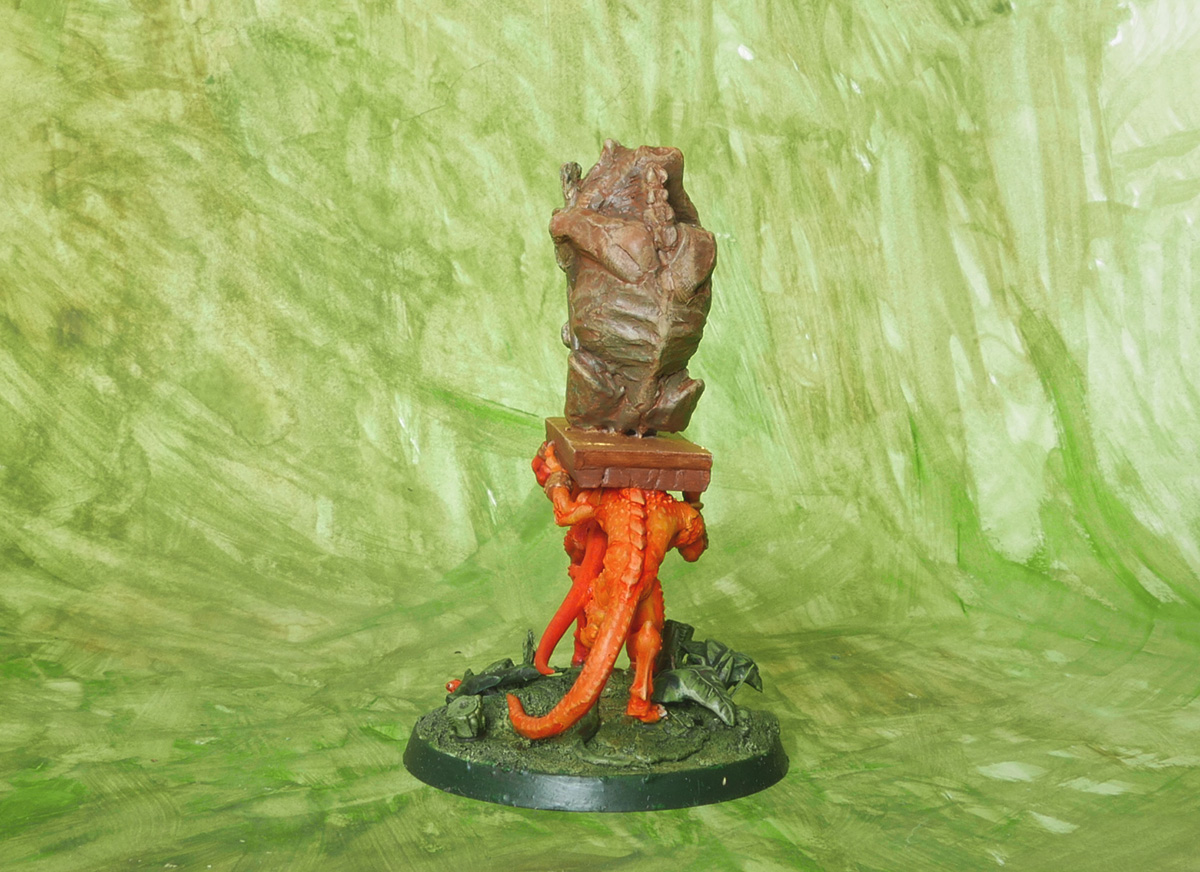 Hekatoncheires: AoS Relic Lizardmen Part 11: Slann Mage Priest complete