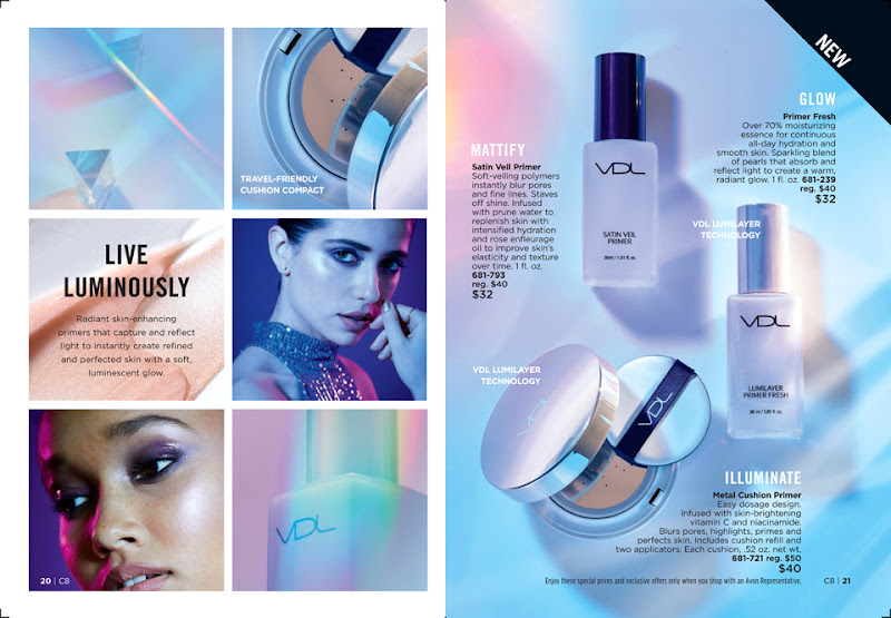 Introducing The Enhancing New VDL Primers | AVON - "Team Optimism"