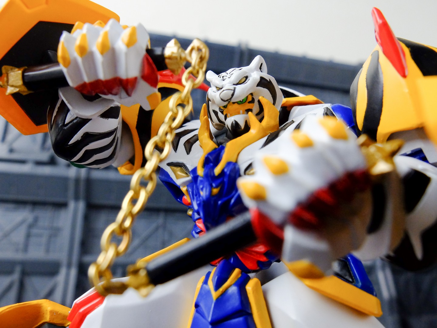 【SRW】機器人大戰OG_虎龍王_電擊HOBBY 誌上限定_KORYUOH - shofan的創作 - 巴哈姆特