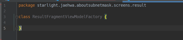 Android ViewModelFactory 사용하기:별빛 연구소(Starlight Lab)