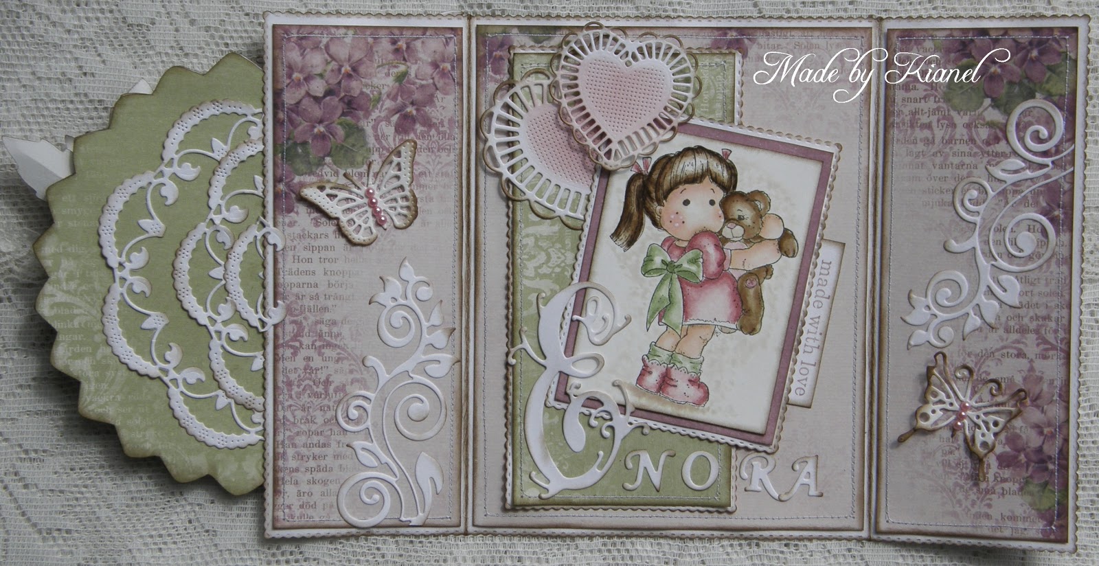 Booklet card - Kianel - Cheery Lynn Designs Inspiration Blog