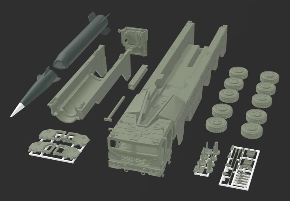 10mm Wargaming: DF-17 from 1/144 Tank