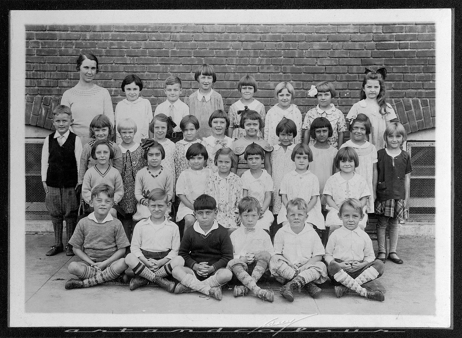 casey/artandcolour: The Kids are Allright—1933 School Photos