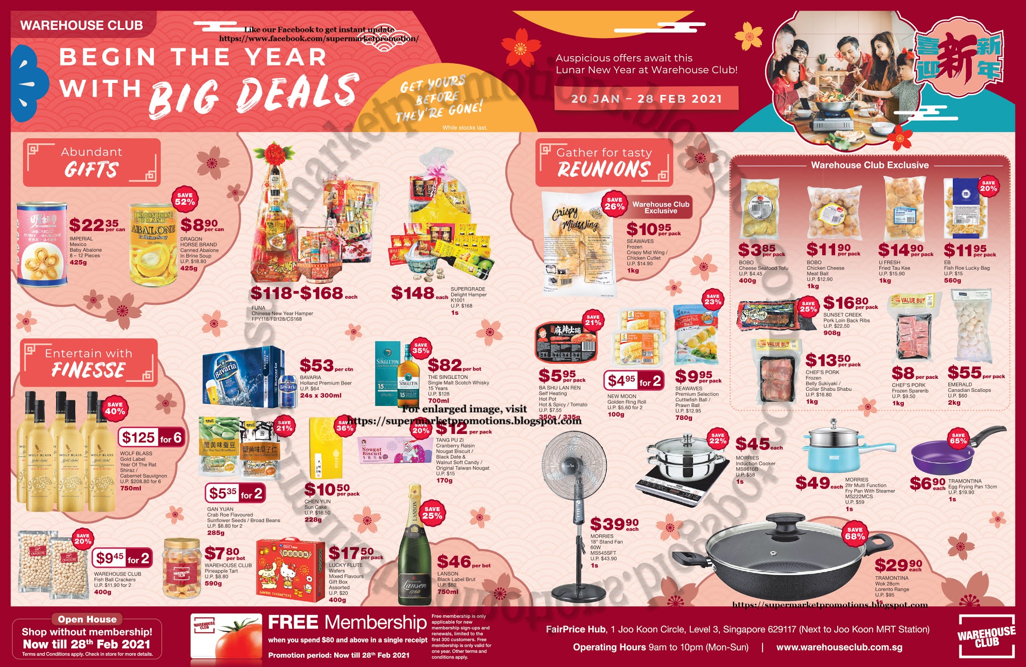 Warehouse Club Chinese New Year Deals 20 January - 28 February 2021 ...