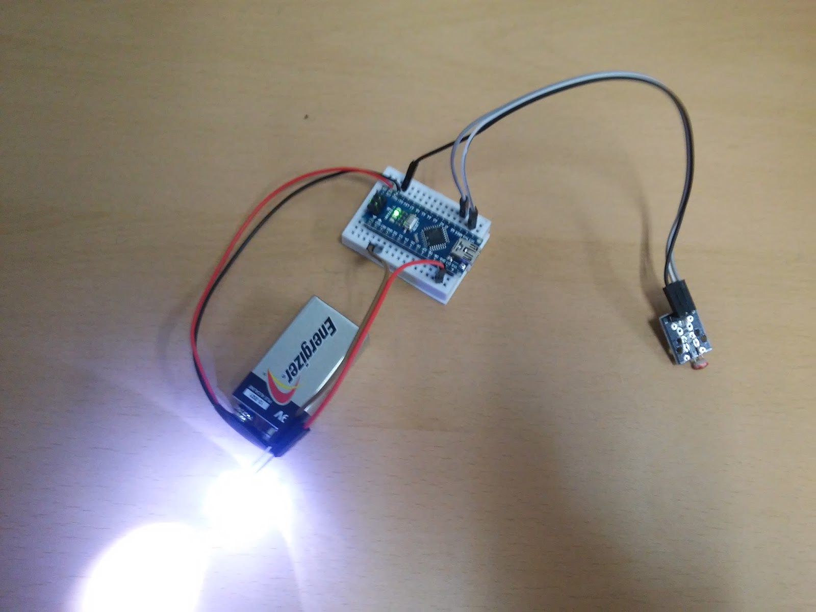 the Orient: arduino cds LED