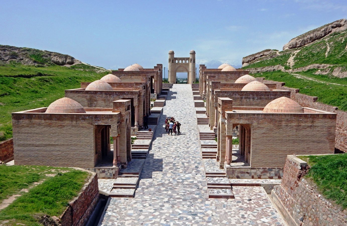 the viewing deck: Hissar Fortress Morning Tour