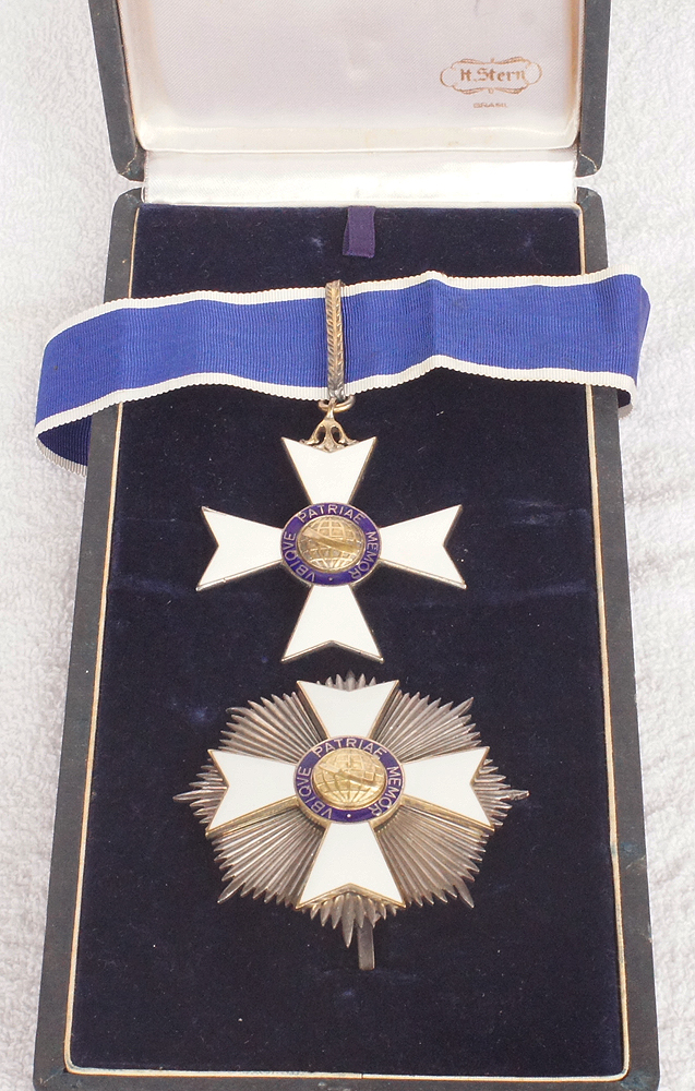 Medalhas Raras: Ordem do Rio Branco - Grau de Grande Oficial.