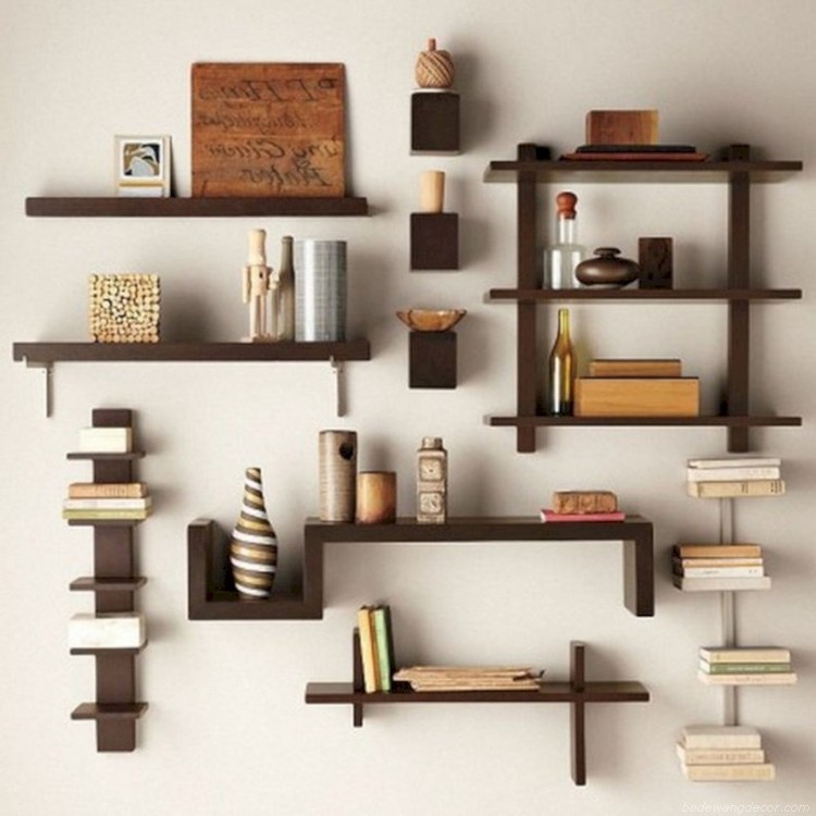 30+ Unique Modern Wall Shelves Beautiful Storage Ideas