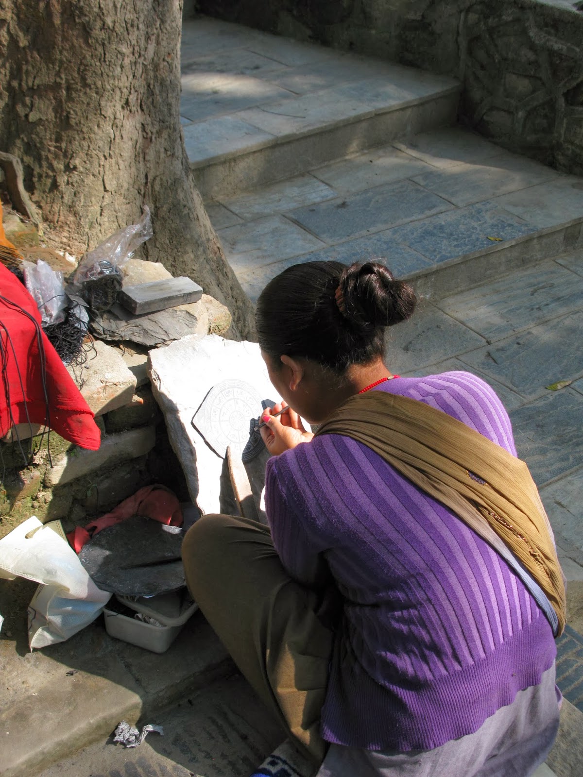 notes from a sun-scorched land: Nepalese Crafts