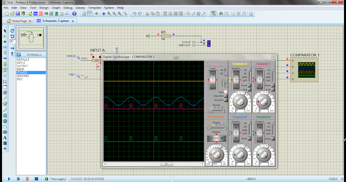 How to Use Analog Comparators in PIC16F877A (Mode-1)