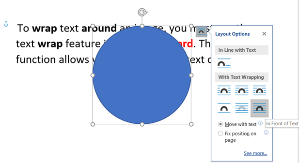 Luc's PowerPoint blog: Wrap text around a picture in PPT 2019 (review)