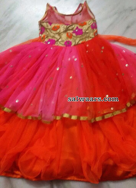 Two Step Kids Frock for 3 years - Indian Dresses