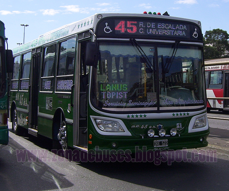 Colectibus - Zona de Buses: LINEA 45