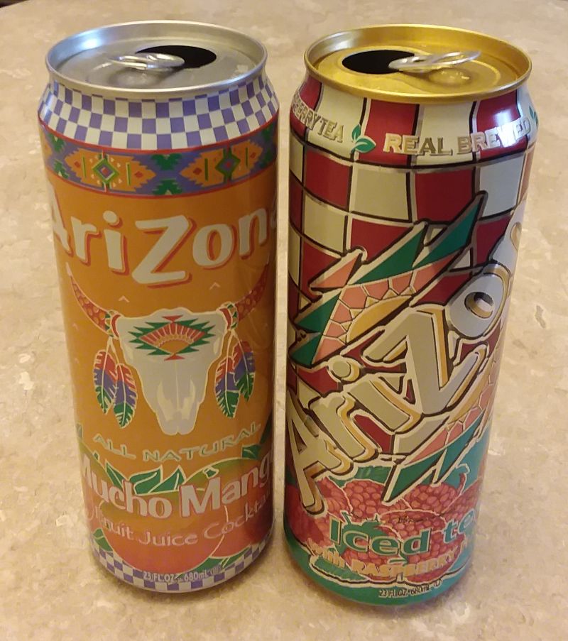 Soda Can Collection: Two New AZ