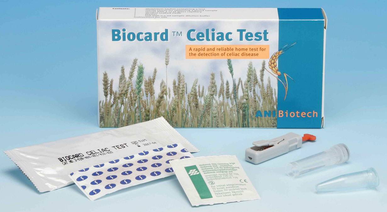 Celiaca de casualidad : ¿Sabes que es Biocard Celiac Test