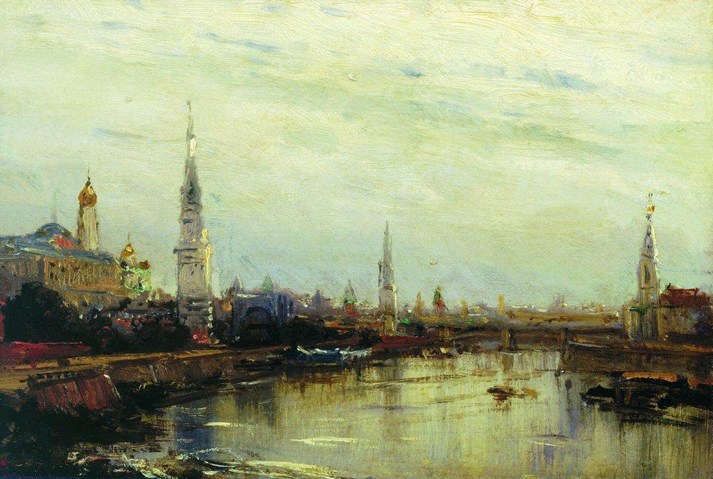 Viático de Vagamundo: Moscow by Alexey Petrovich Bogolyubov (1824-1896)