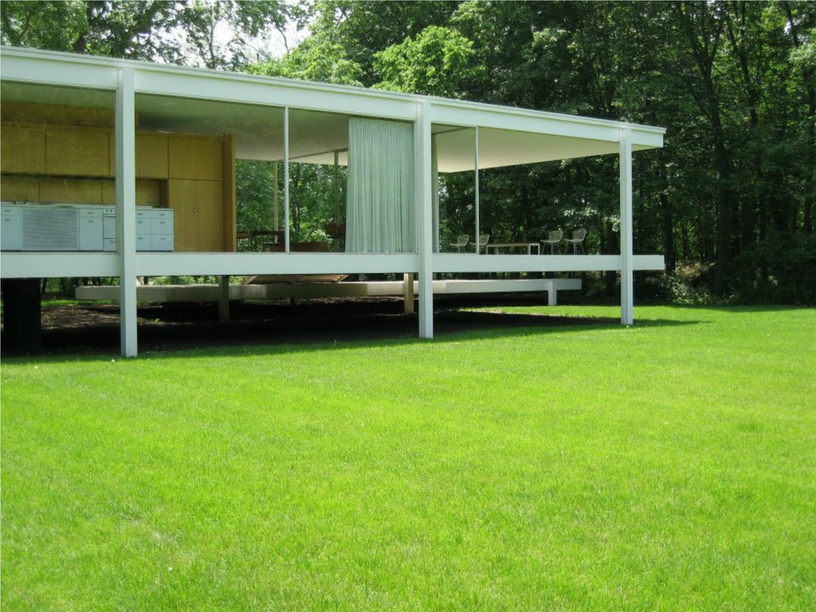 Mies Van Der Rohe Farnsworth House Croqui