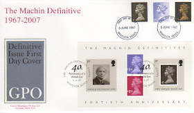 Norvic Philatelics Blog: Machin Definitive 40th Anniversary first day ...