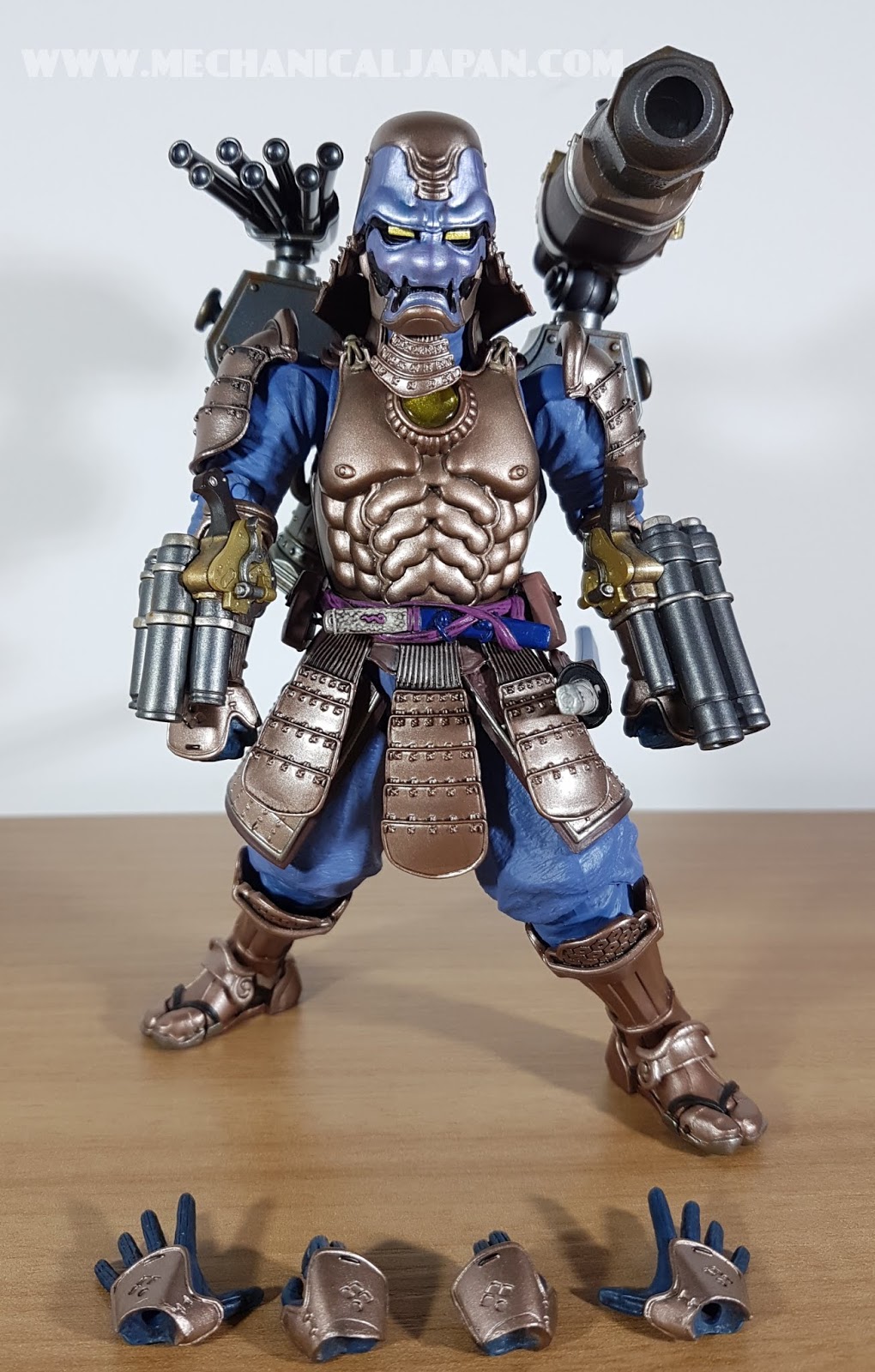 Review Meisho Manga Realization Kotetsu Samurai War Machine por ...