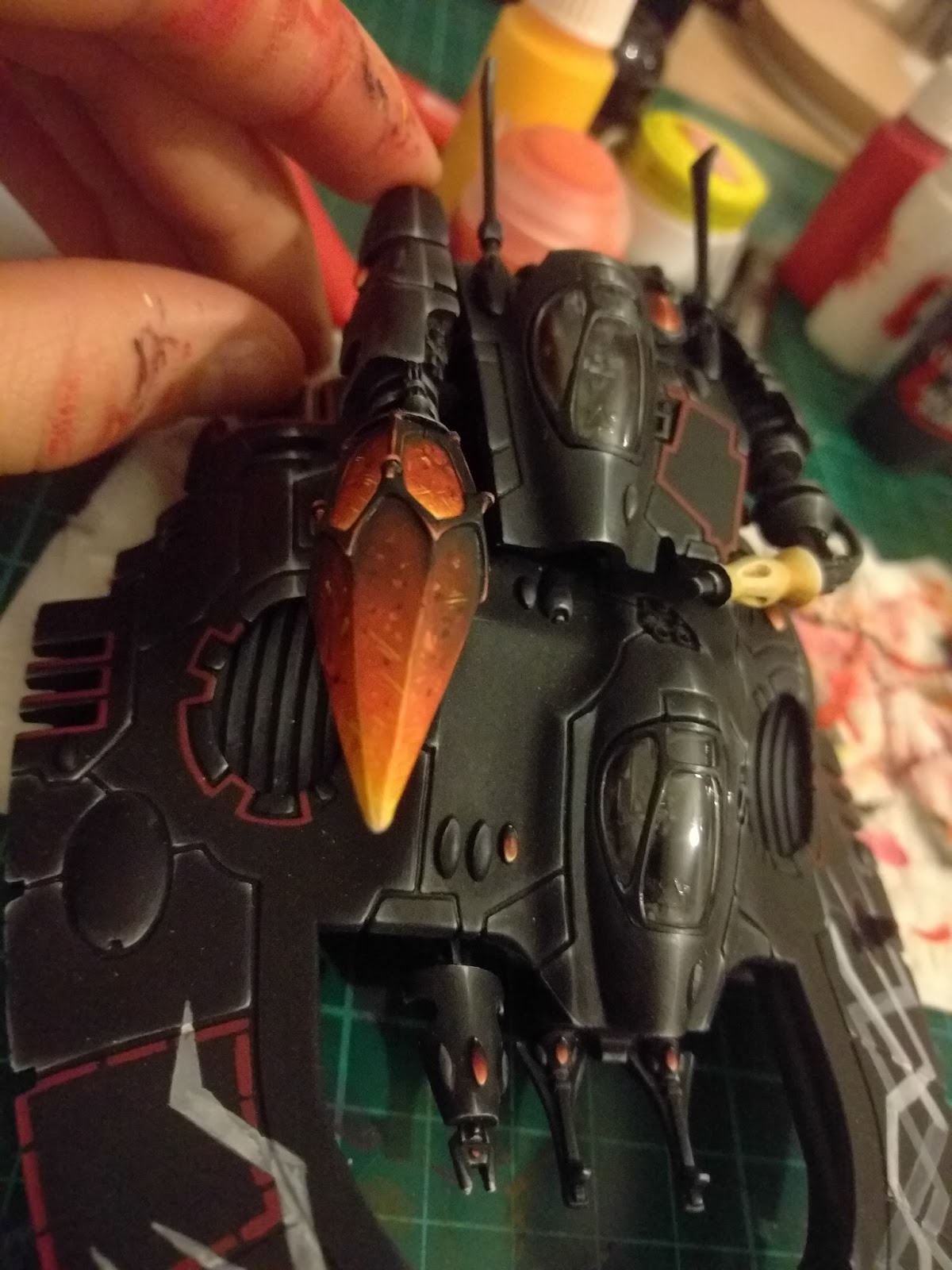 3rd Edition Eldar Fire Prism Ulthwe Painting Tutorial with no guidance ...