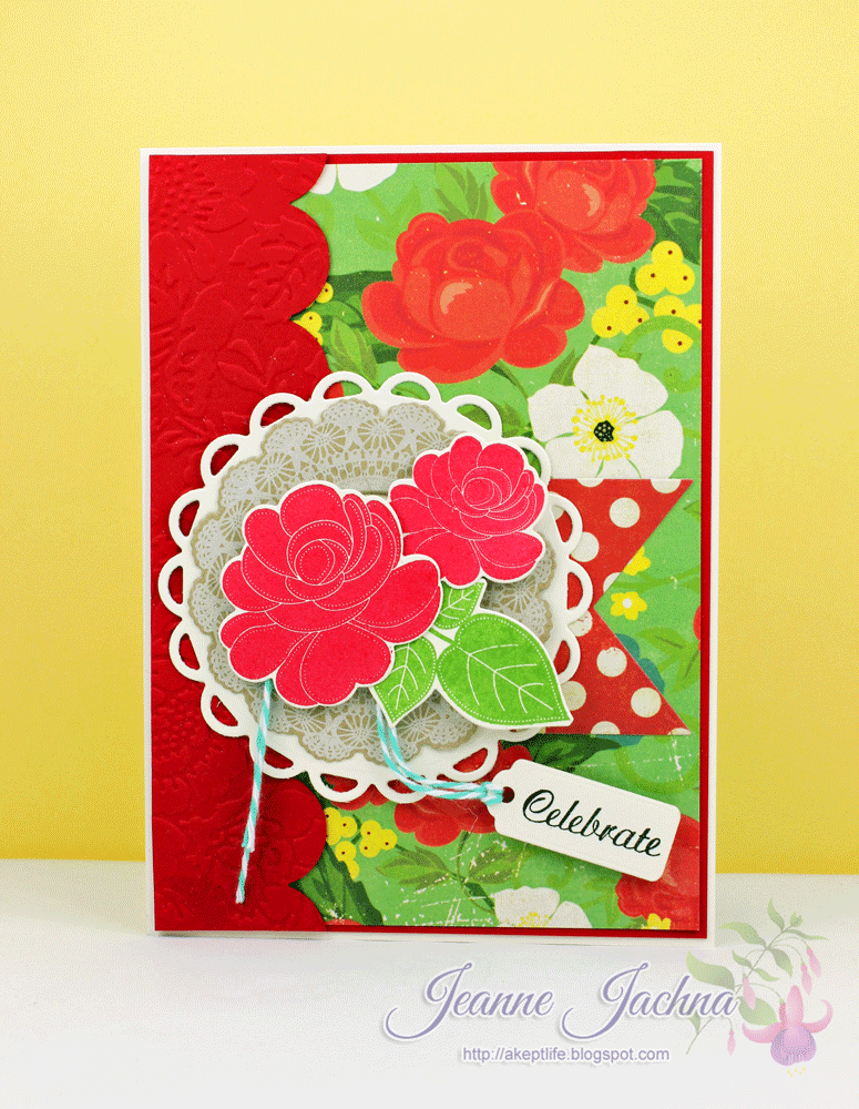 A Kept Life: The Card Concept! Red Roses