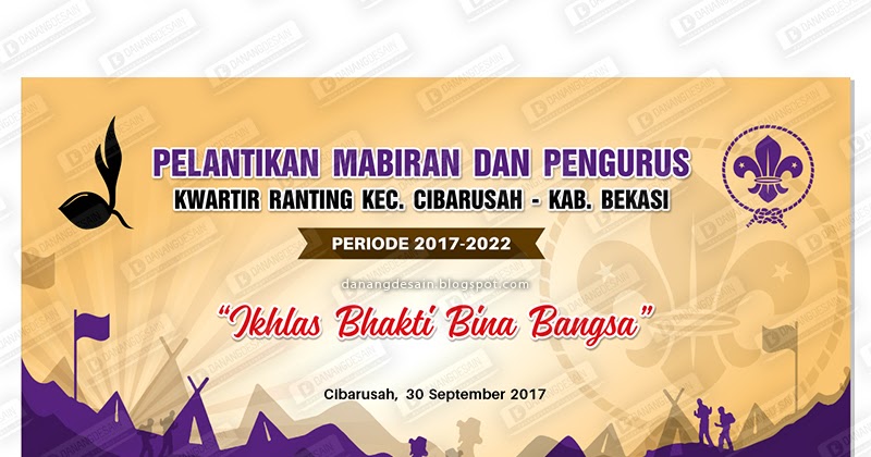 Terpopuler 23+ Desain Spanduk Pramuka