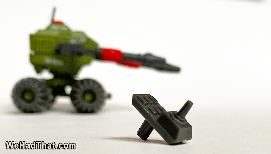 G.I. Joe: PAC RAT Machine Gun (Hasbro, 1983)