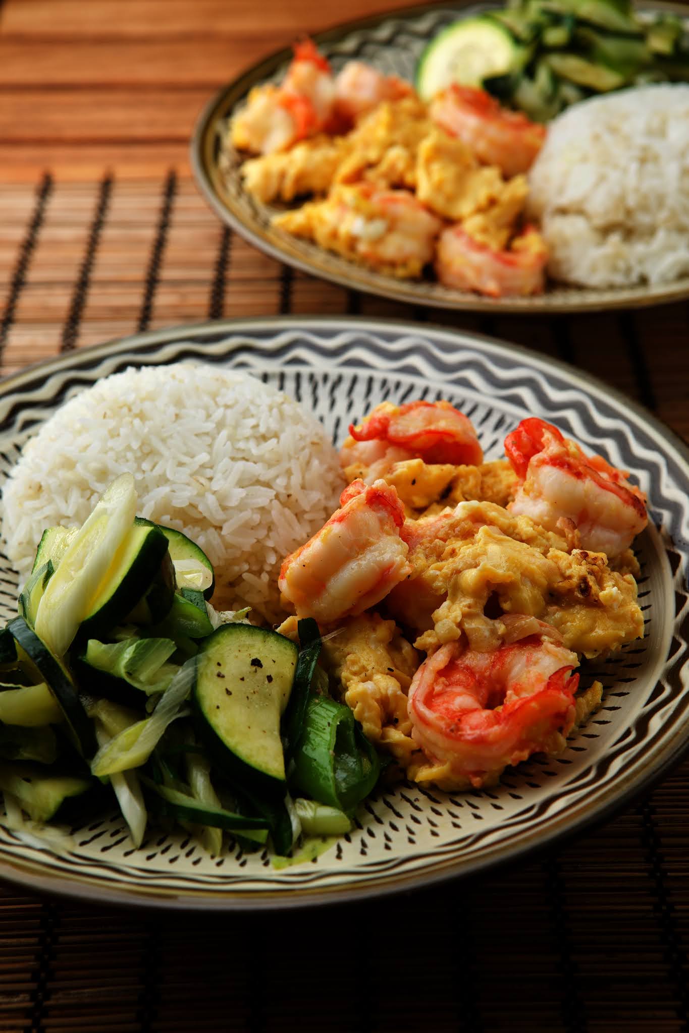 OISHII!: Scrambled Eggs with Shrimp