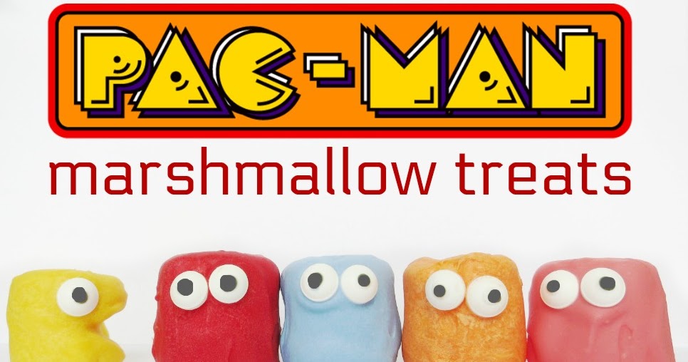 Cindy deRosier: My Creative Life: Pac-Man Marshmallow Treats