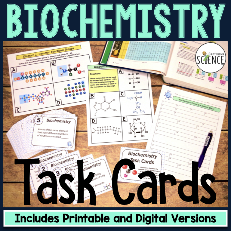 Amy Brown Science: Matter and Change Task Cards