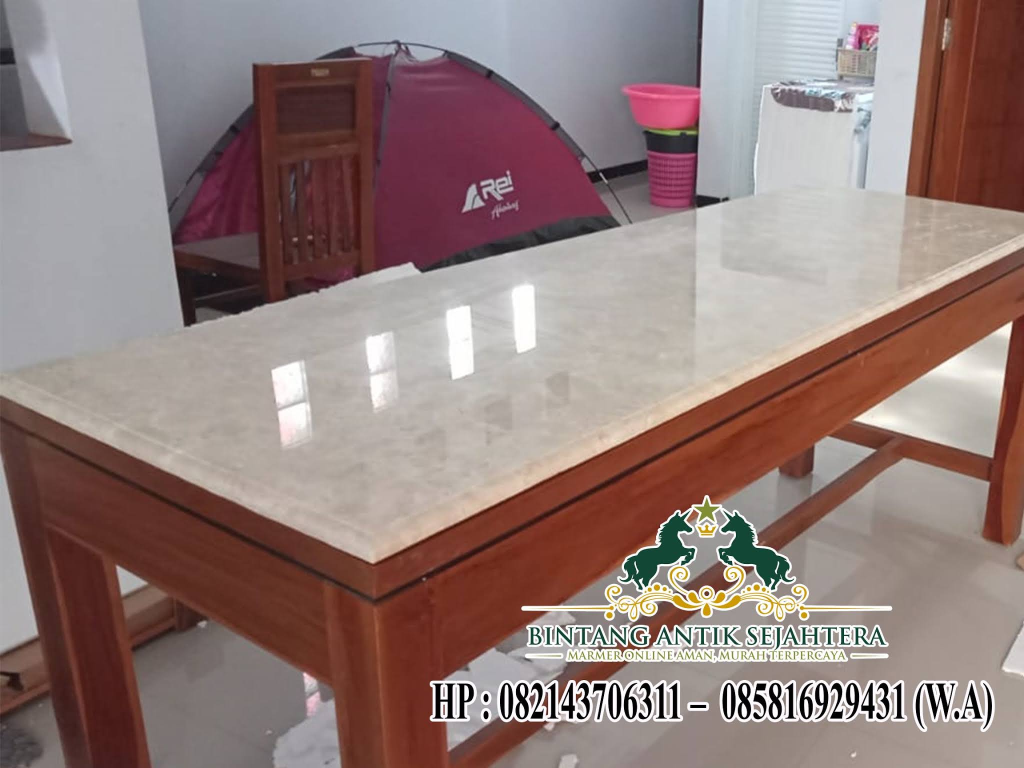 Toptable Marmer Ruang Tamu Super Minimalis Terlaris di Bintang Antik ...