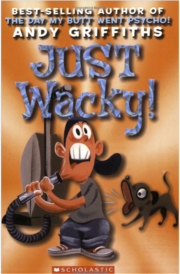 Miles Thompson : Image Samples: Andy Griffiths Cover Art for Scholastic