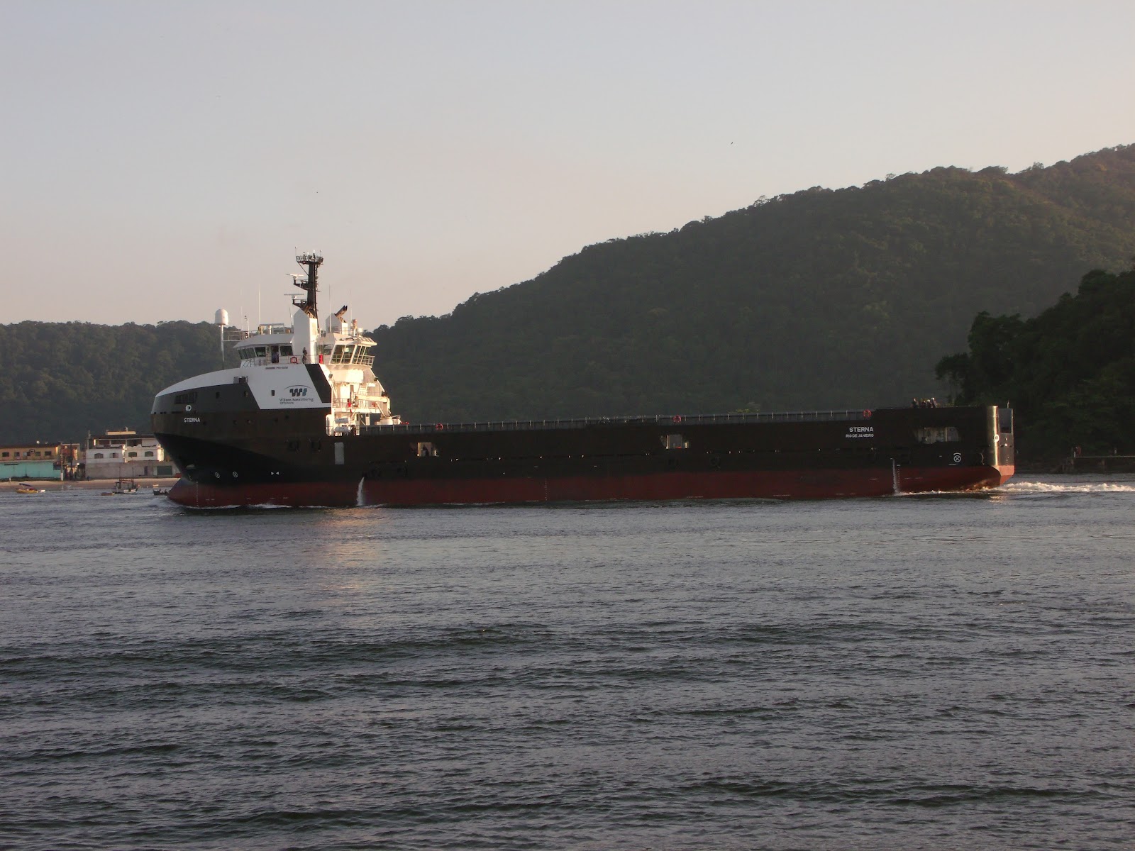 Navios de Santos & CIA: Navio STERNA (offshore da Wilson Sons)