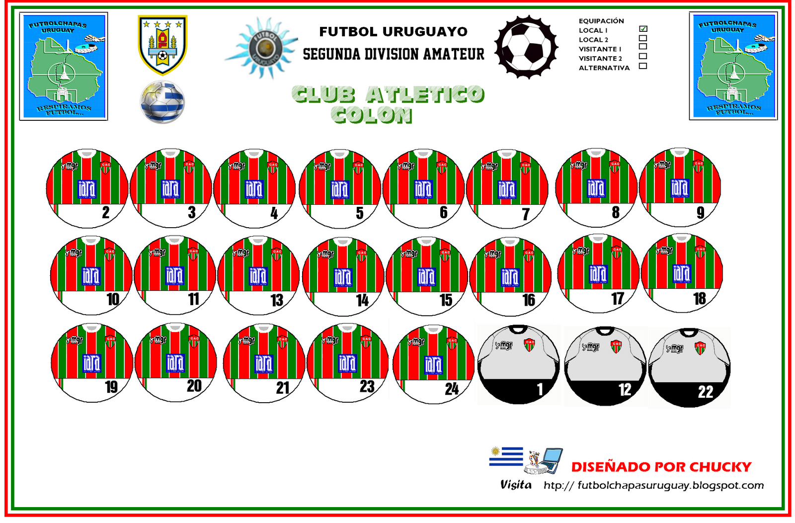 Futbolchapasuruguay : CLUB ATLETICO COLON