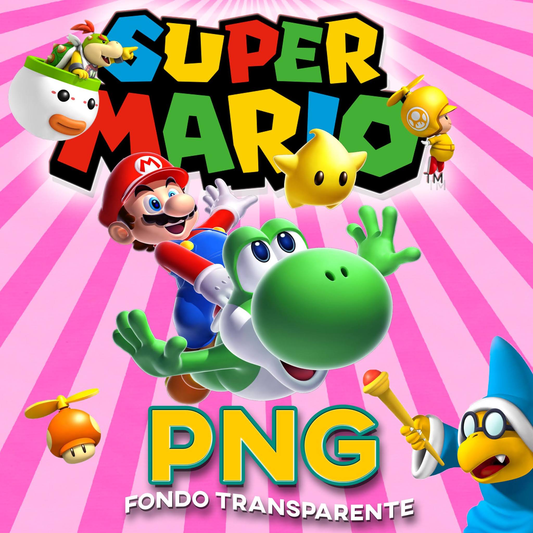 Imágenes de Mario Bros en png con fondo transparente | PNG Webblog