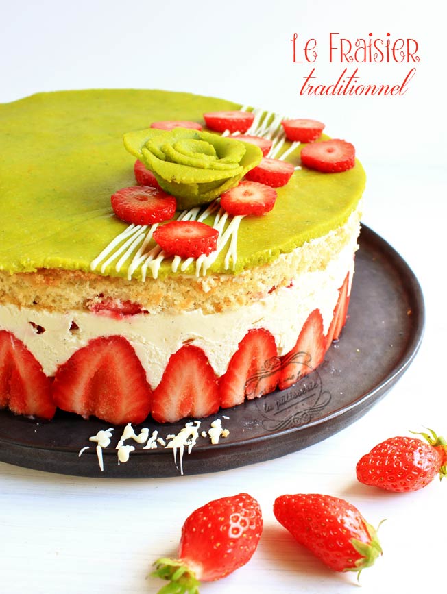 Le fraisier traditionnel : Il était une fois la pâtisserie