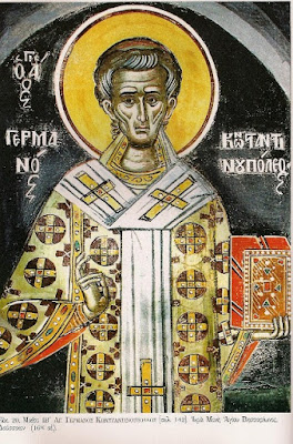 ORTHODOX CHRISTIANITY THEN AND NOW: Saint Germanos of Constantinople as ...