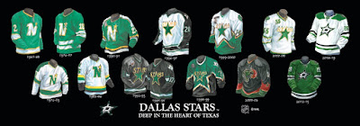 Dallas Stars - Franchise, Team, Arena and Uniform History | Heritage ...