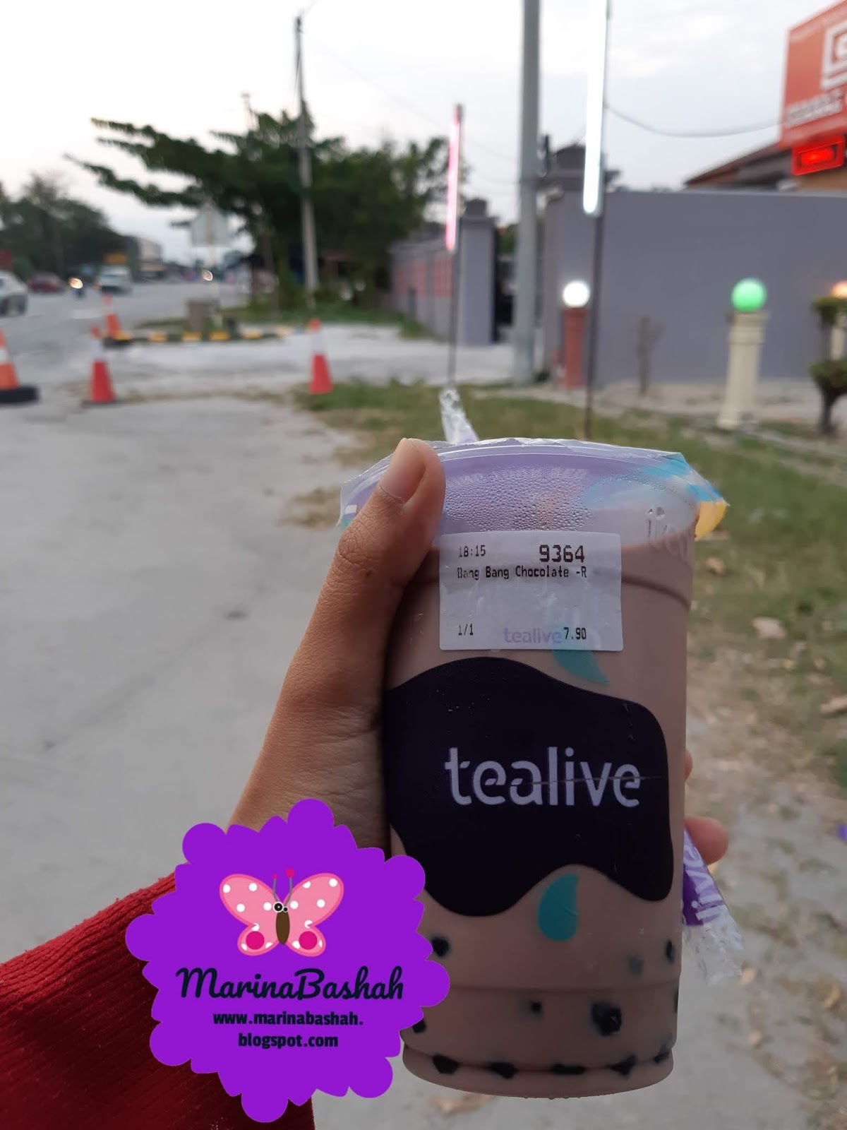 Food Review : Tealive - Bang Bang Chocolate