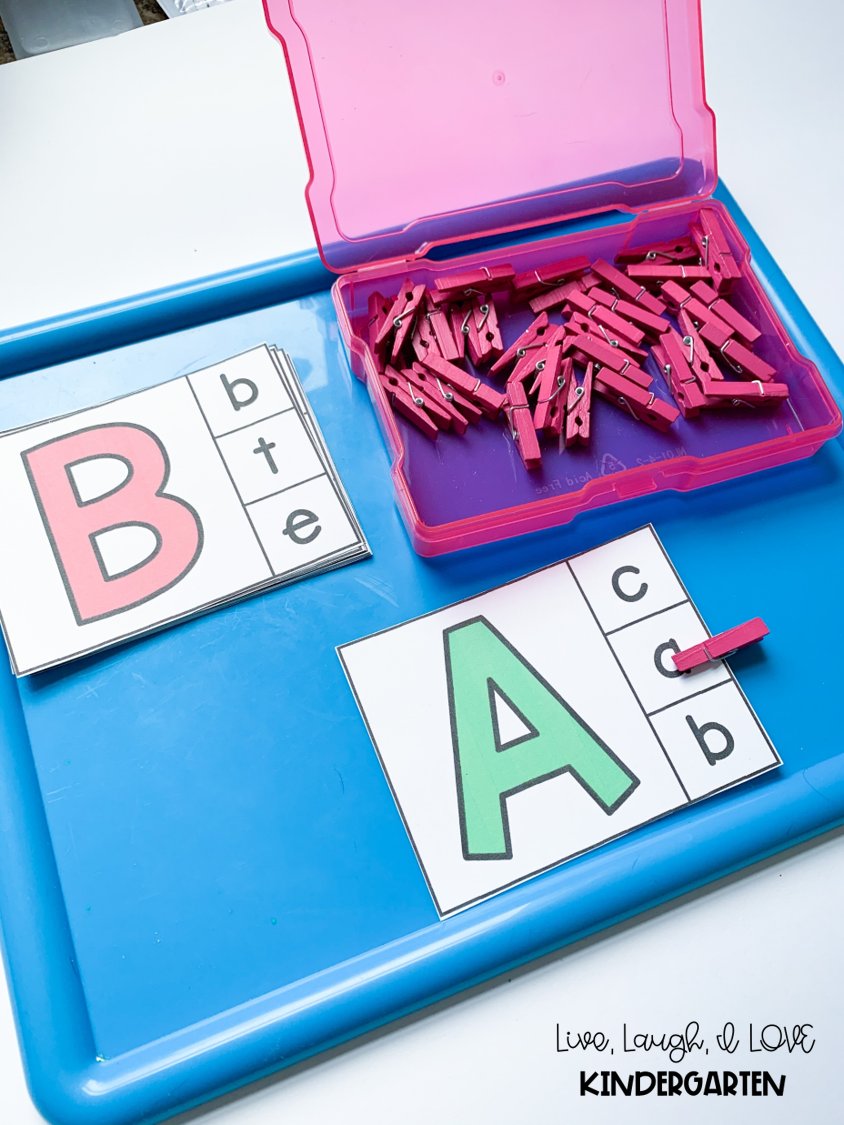 You can use clothespins, mini erasers, or any small object to cover ...