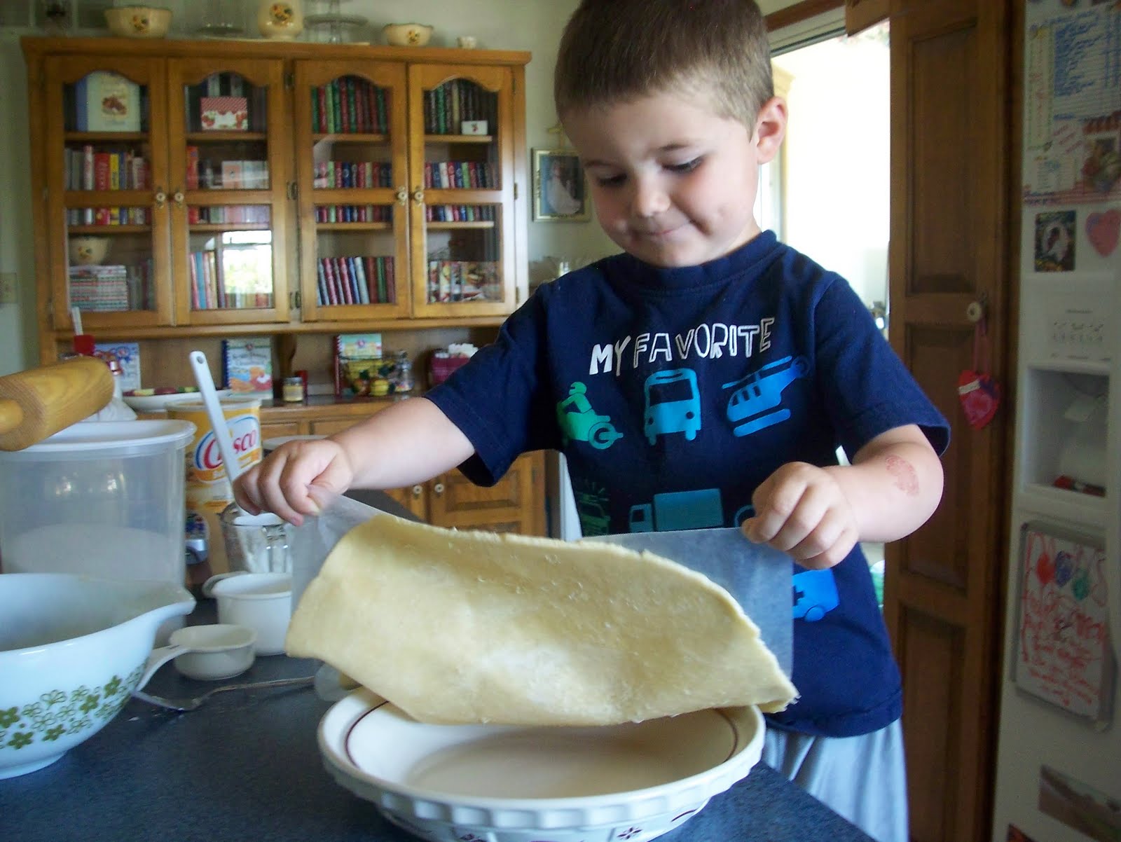 Home On The Prairie: Hot Fudge Pie with Grandma's Pie Crust