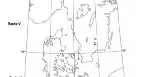 Geografi - kort over Danmark