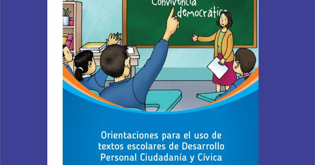 ORIENTACIONES PARA EL DESARROLLO DE DPCC DE 1° A 5° ~ Educar Perú