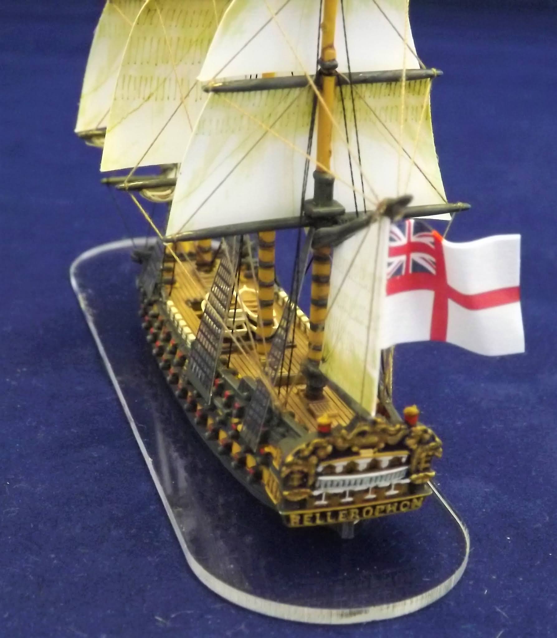 JJ's Wargames: All at Sea - British Third Rates of Renown (HMS Bellerophon)