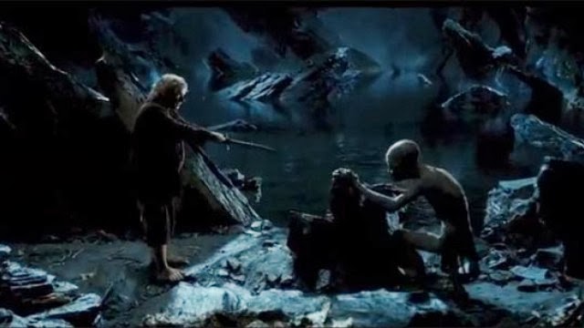 Gollum And Bilbo Riddle Game
