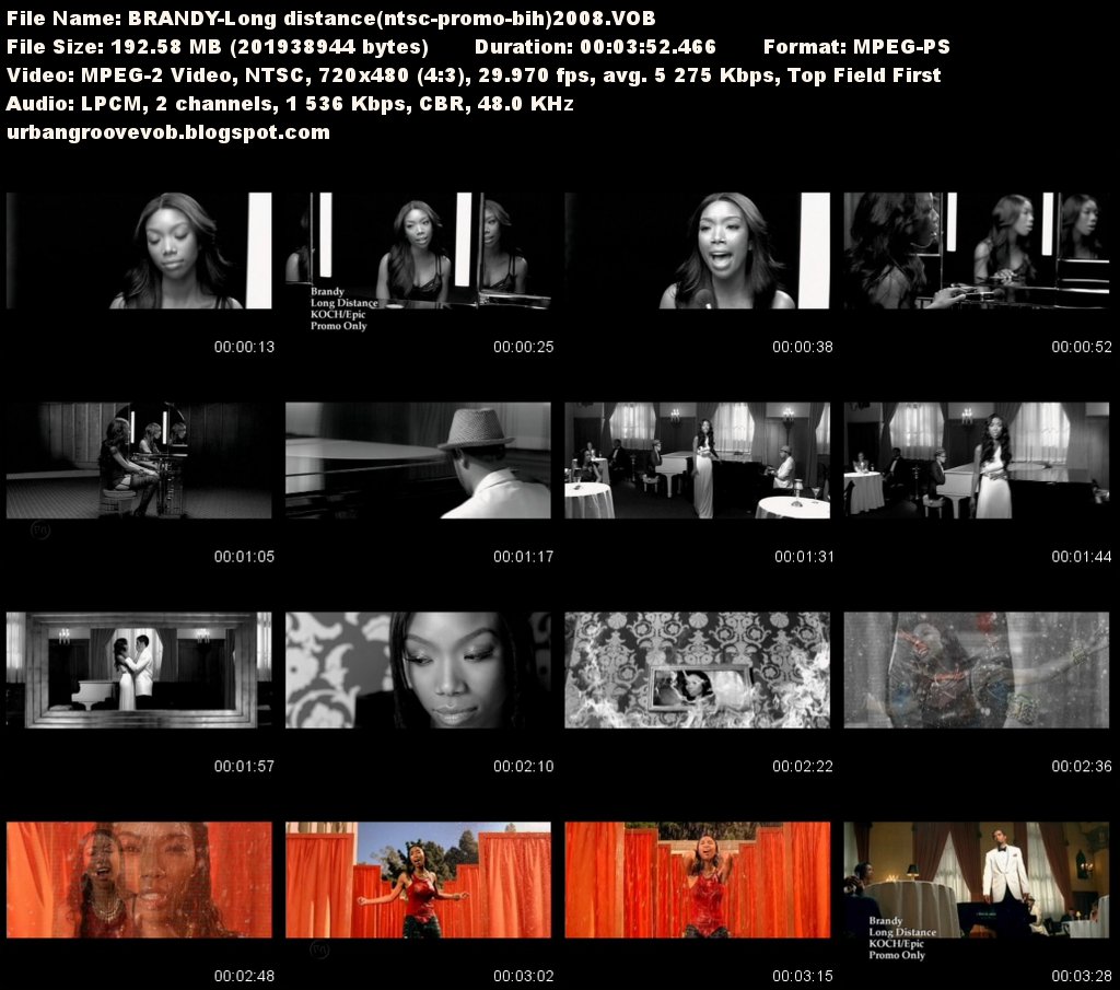 Urban Groove Vob Collection: Brandy - Long Distance (2008)