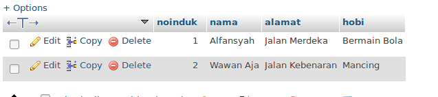 Aplikasi Crud Android Studio