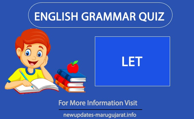 ENGLISH GRAMMAR - Let - Edu Update